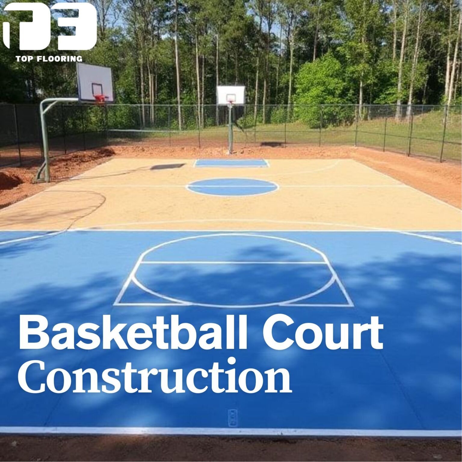 Basketball Court Construction & Installation | Top Flooring